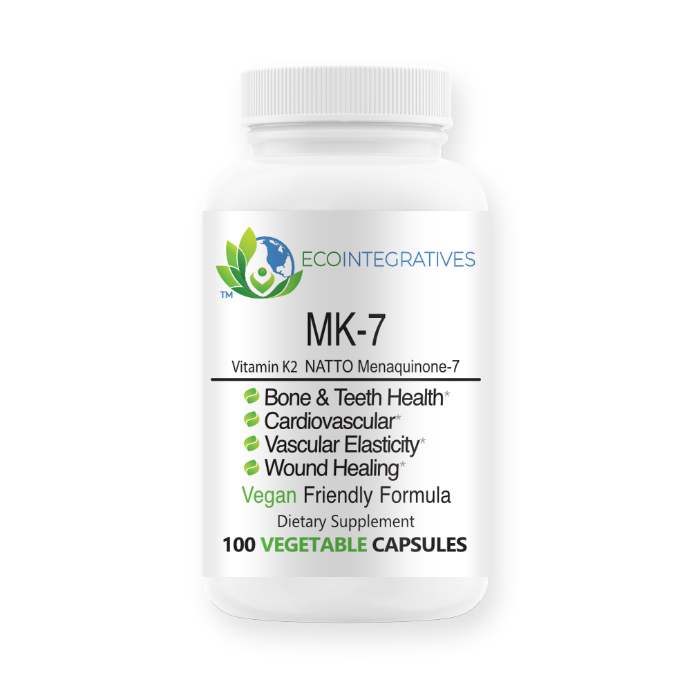 MK-7 Vitamin K2 Natural Natto Menaquinone-7 – ecoIntegratives®