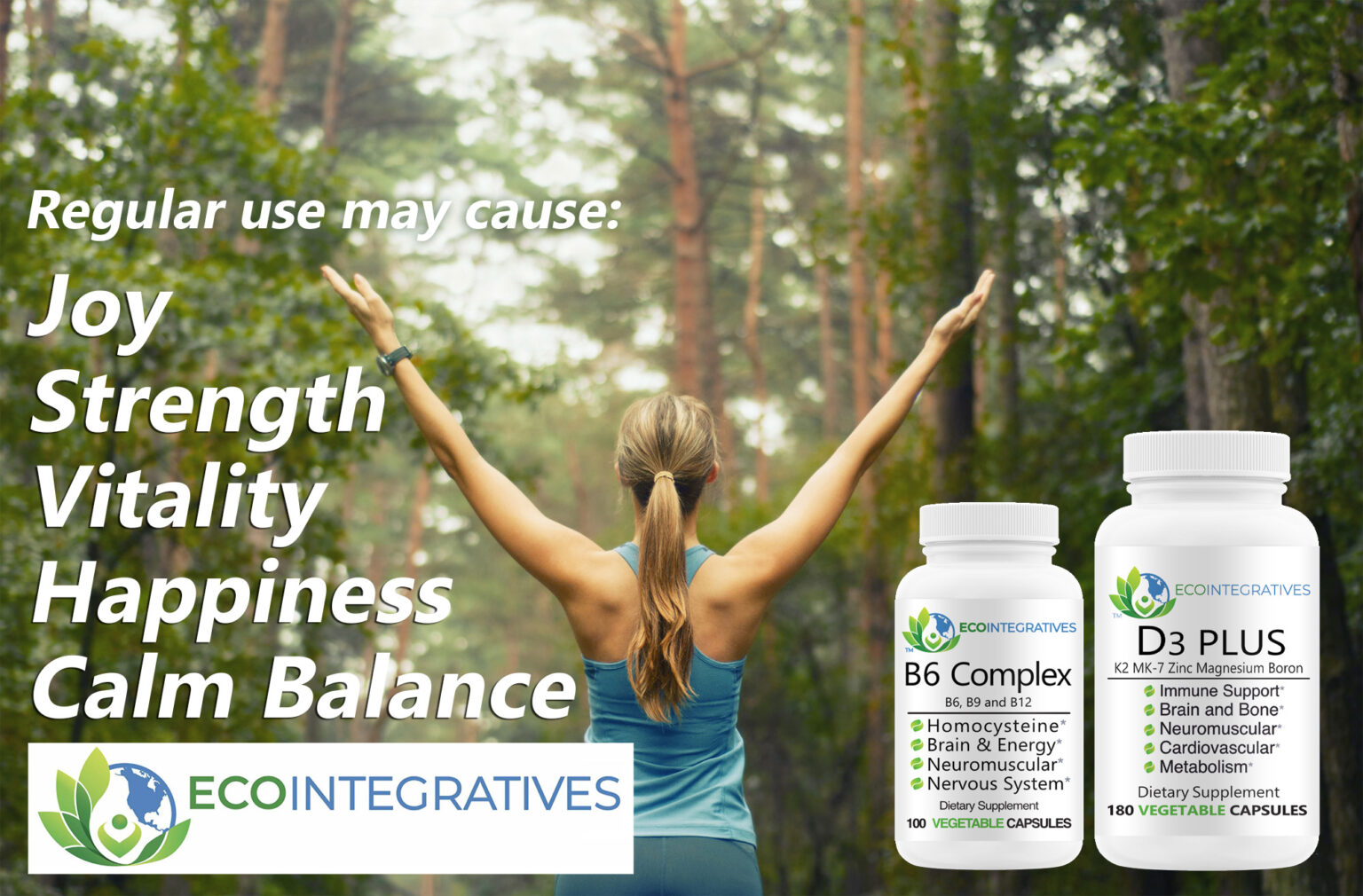 D3 Plus with K2 MK-7 Zinc Magnesium Boron – ecoIntegratives®