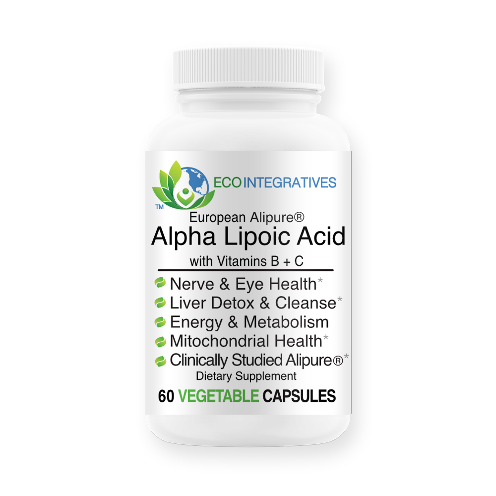 Alpha Lipoic Acid+ 150mg European Alipure® with B Vitamins C, B1, B3,B6 ...